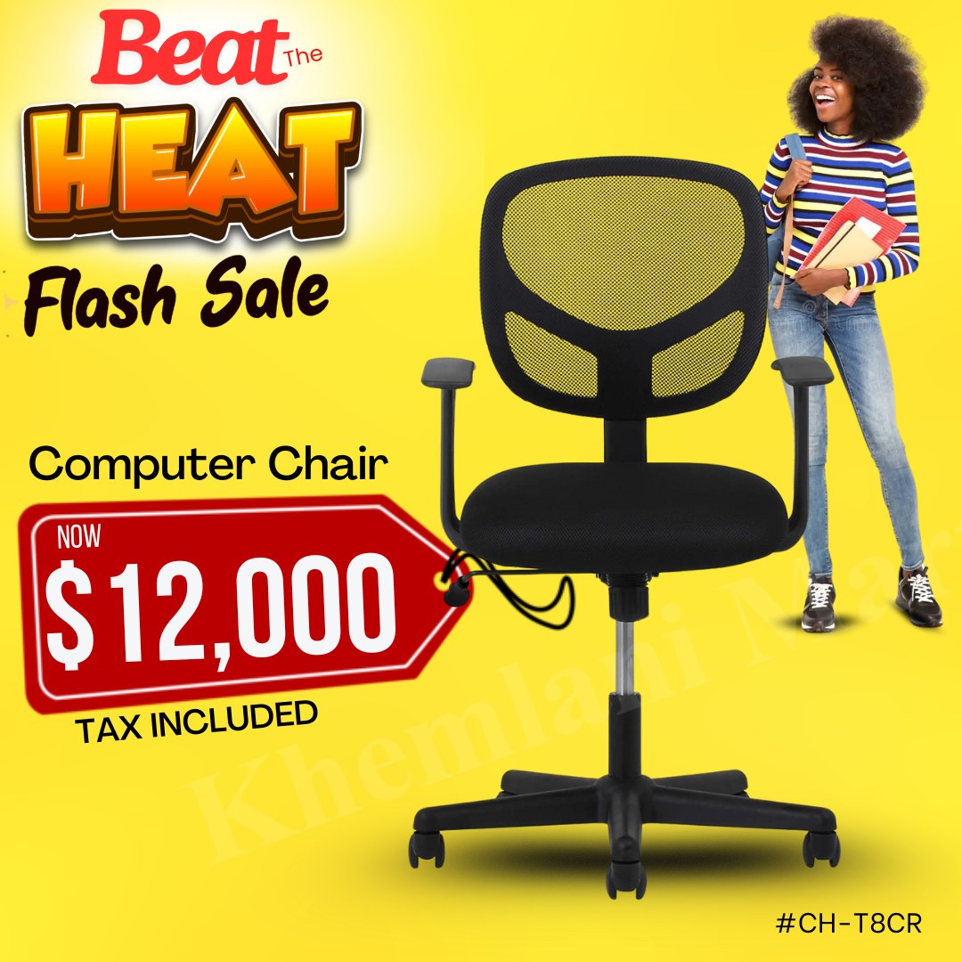Office Chair with Round Back – Khemlani Mart